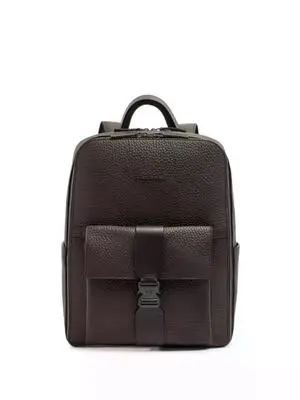 PIQUADRO Flap-pocket Backpack - Brown