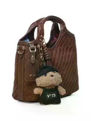 V°73 Zelda Woven-effect Shoulder Bag
