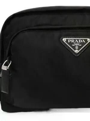 Prada Logo-plaque Wash Bag