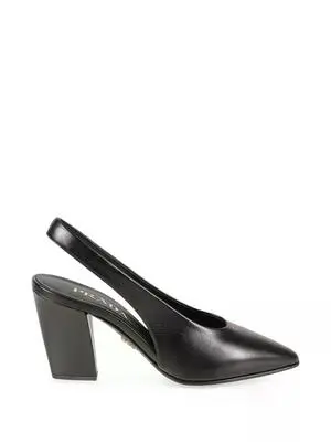 Prada Leather Slingback Pumps