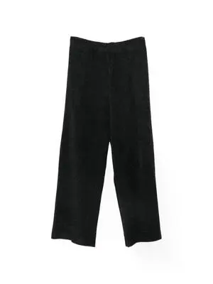 GONGDID DESIGN Ribbed-knit Trousers