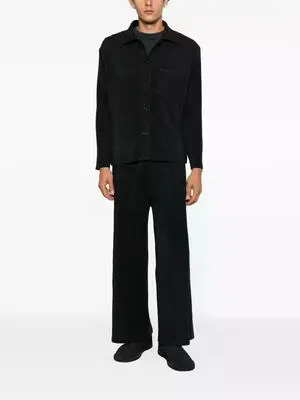 GONGDID DESIGN Ribbed-knit Trousers