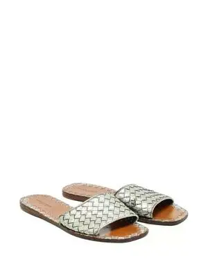 Bottega Veneta Ravello Leather Sandals