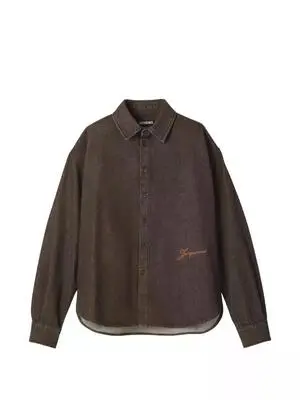 Jacquemus Embroidered Shirts For Men