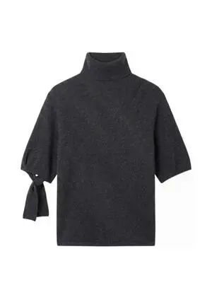 Jacquemus Tie-detail Roll-neck Sweater