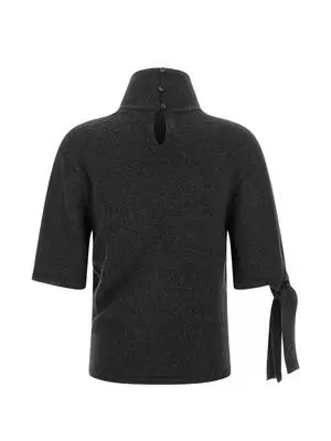 Jacquemus Tie-detail Roll-neck Sweater