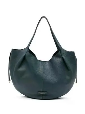 THE BRIDGE Grained-leather Tote Bag