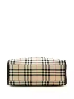 Burberry 2000-2017 House Check Canvas Tote Bag