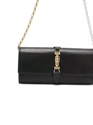 Gucci Jackie Leather Wallet On Chain
