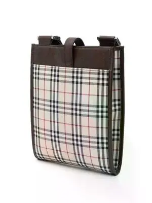 Burberry 2000-2017 House Check Canvas Crossbody Bag