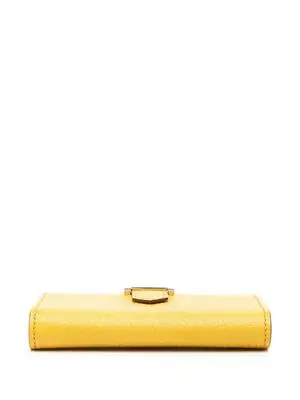 Hermès 2024 Chevre Mysore Bearn Card Holder - Yellow