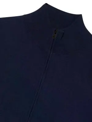 Brooks Brothers Full-zip Mock-neck Sweater