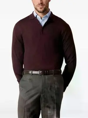 Brooks Brothers Wool Knit Polo Shirt