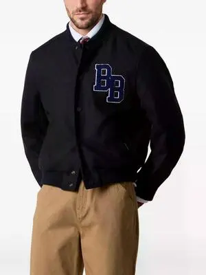 Brooks Brothers Logo-embroidered Bomber Jacket