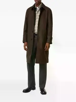 Burberry Long Reversible Gabardine Parkbury Car Coat