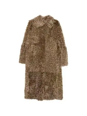 ARMA Cristina Shearling Coat - Brown