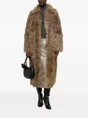 ARMA Cristina Shearling Coat - Brown