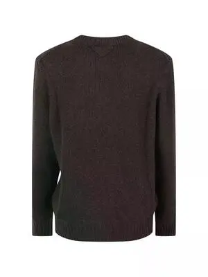 Prada Wool And Cashmere Crew-neck Sweater