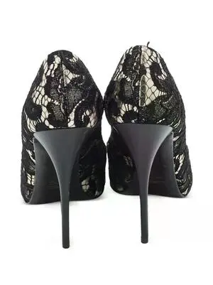 GIUSEPPE ZANOTTI Lace Pointed-toe Pumps