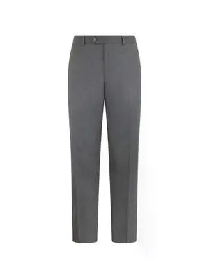 Brooks Brothers Travel Flat-front Twill Trousers
