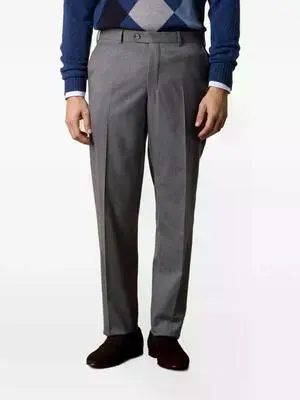 Brooks Brothers Travel Flat-front Twill Trousers