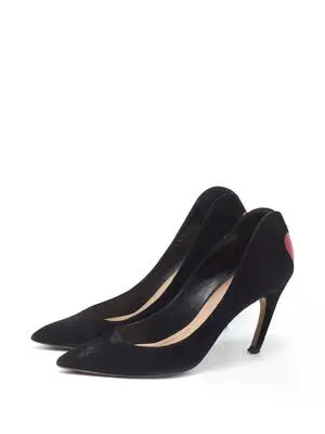Dior Heart-patch Pointed-toe Pumps