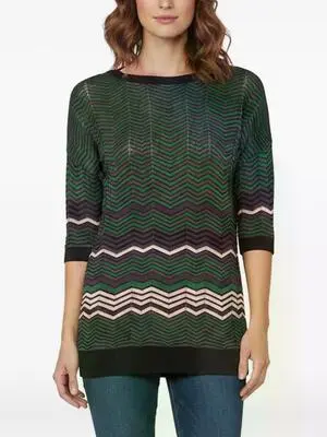 Missoni Chevron Knit Top