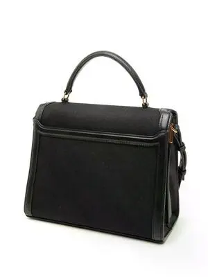 Saint Laurent 2019 Medium Canvas Cassandra Top Handle Bag Satchel