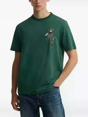Barbour X Paul Smith Graphic-print T-shirt