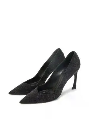 Dior Glitter Pointed-toe Pumps