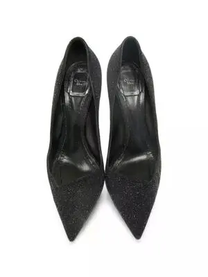 Dior Glitter Pointed-toe Pumps