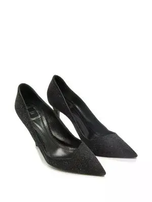 Dior Glitter Pointed-toe Pumps