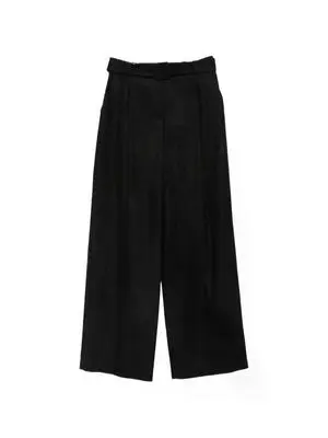 Eleventy Belted Pleated Trousers