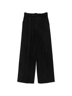 Eleventy Belted Pleated Trousers