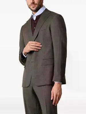 Brooks Brothers Pied De Poule Virgin Wool Suit
