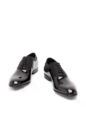 Dolce & Gabbana Patent-leather Lace-up Shoes
