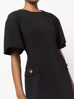 Moschino Fitted Short-sleeve Dress
