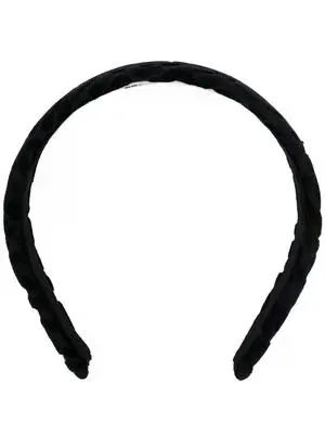 MOSCHINO Textured Cotton Headband