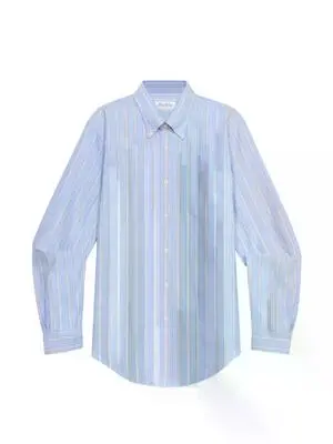 Brooks Brothers Striped Button-down Shirt - Blue