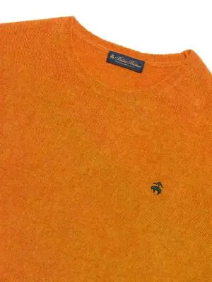 Brooks Brothers Shetland Wool Sweater - Orange
