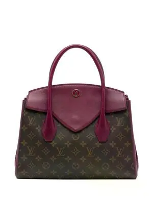 LOUIS VUITTON 2017 Monogram Florine Satchel - Brown