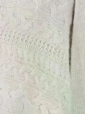 Ermanno Scervino Cable-knit Cashmere Poncho