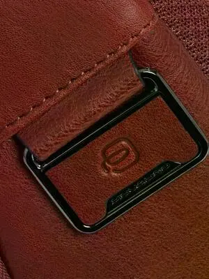 PIQUADRO Logo-plaque Leather Backpack