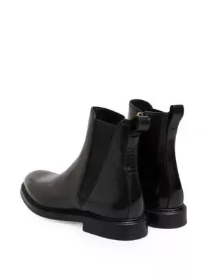 Dolce & Gabbana Side-zip Leather Ankle Boots