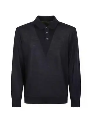 BRETT JOHNSON Long-sleeve Polo Shirt