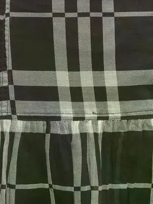 Burberry House-check Pleated Midi Skirt
