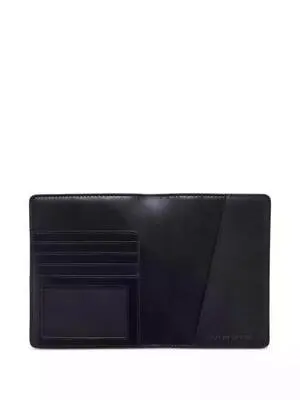 Marc Jacobs Leather Passport Case In Leopard