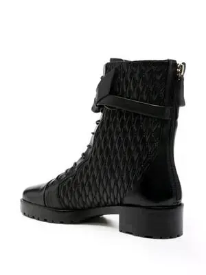 ALEXANDRE BIRMAN Clarita Quilted Combat Boots