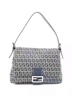 FENDI 2000s Zucchino Mamma Bucket Shoulder Bag