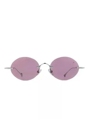EYEPETIZER Wilmot Round-frame Sunglasses - Silver